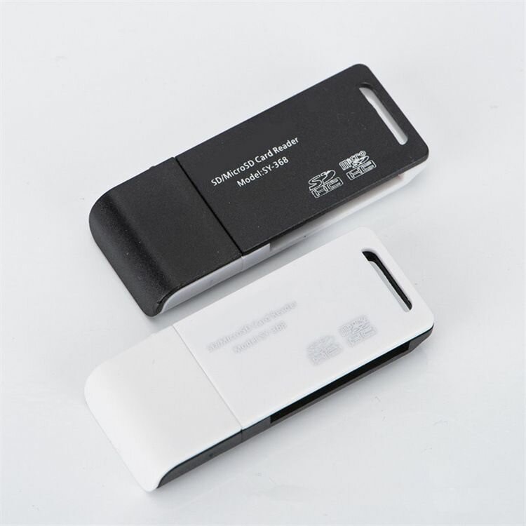 Картридер 2 в 1 USB 2.0 - Micro SD-SD — фото 1