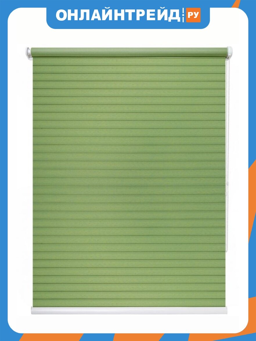 Рулонная штора Уют Кутюр 70х175 см, зелёный (8295-070х175)