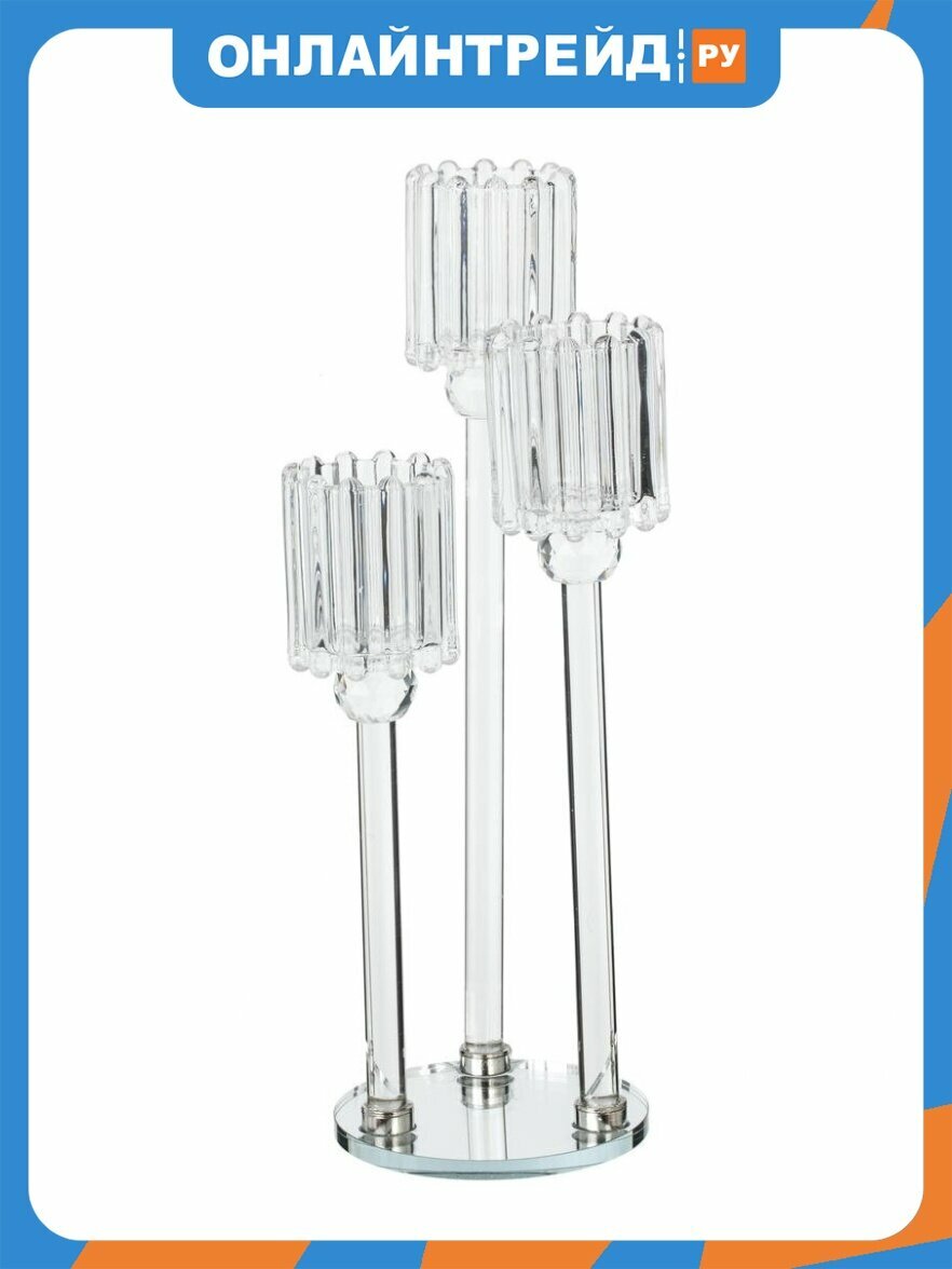 Подсвечник Remeco Collection L13 W13 H36 см (819139)