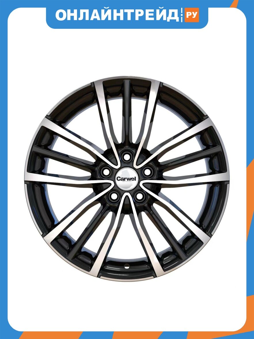 Диск Carwel Крет 1812 (Chery Tiggo 7 Pro) 7x18 5/108 ET33 D60.1 ABT (Арт.124811)