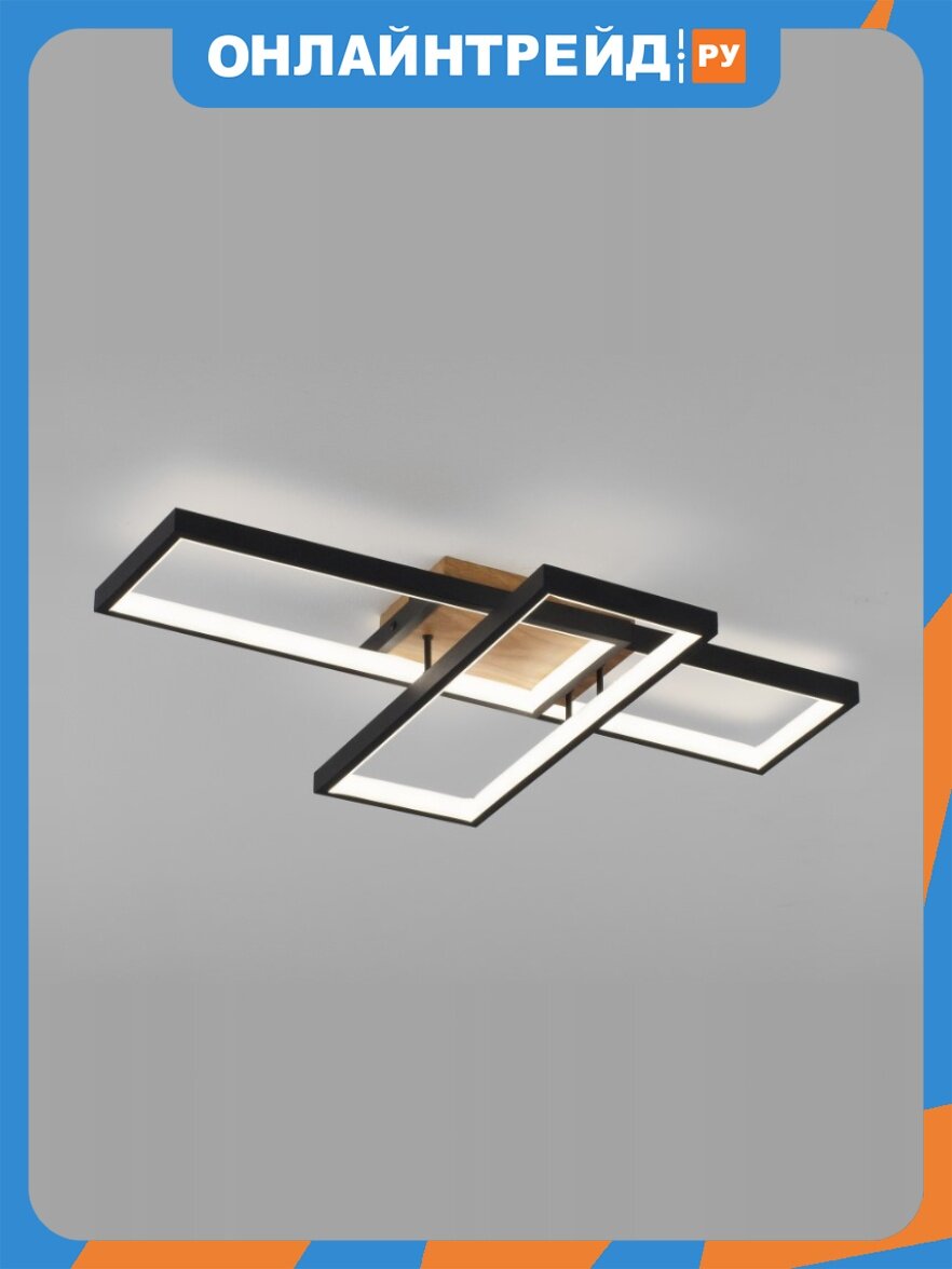 Потолочная светодиодная люстра Moderli V11204-CL Wood