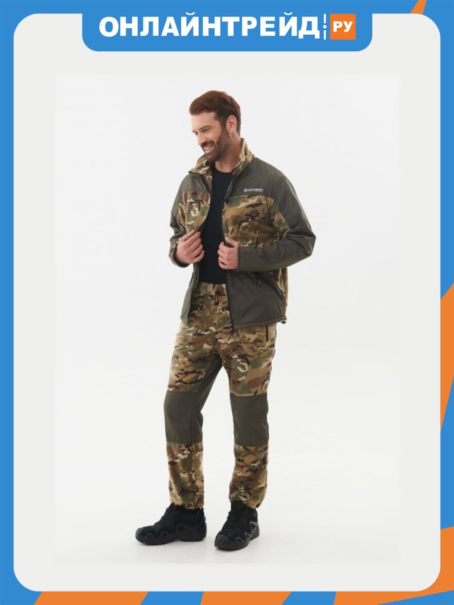 Костюм демисезонный Huntsman пикник-люкс ткань Флис цвет Мультикам, 56-58/182