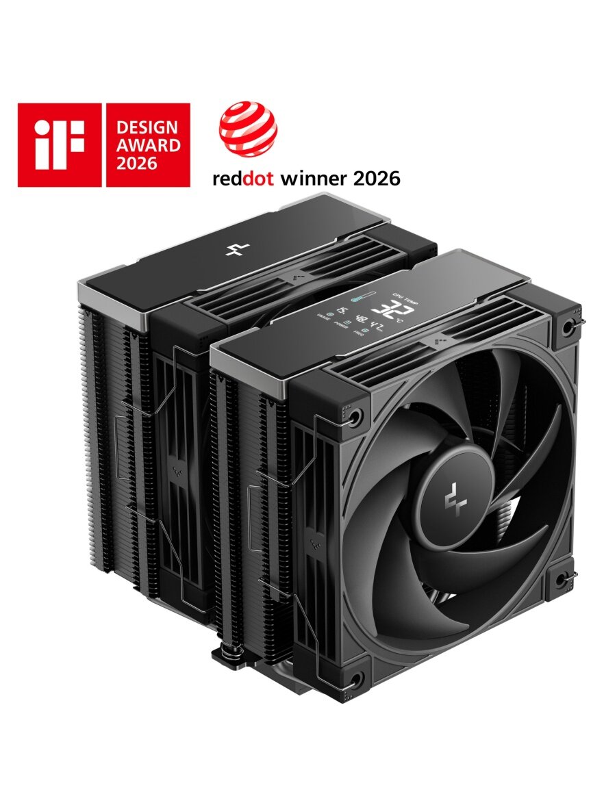 Кулер для процессора Deepcool AK620 G2 DIGITAL NYX (R-AK620G2-BKNNMN-GJD-1)