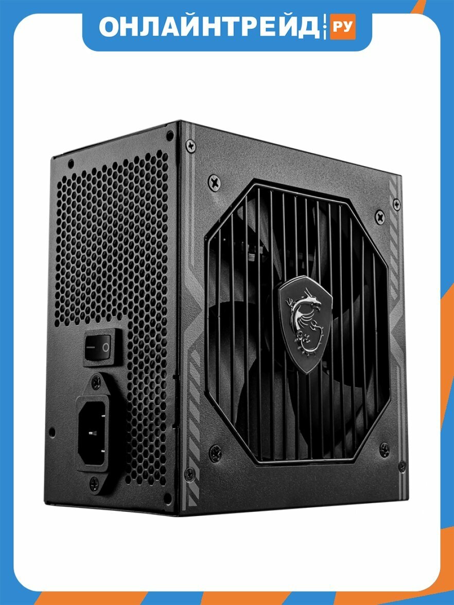 Блок питания Msi MAG A650BN, 650W, 80+ Bronze (306-7ZP2B11-CE0)