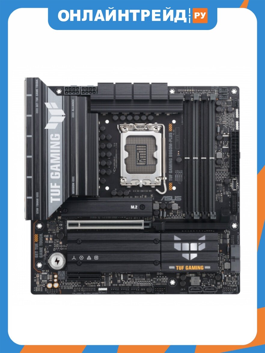 Материнская плата Asus TUF GAMING B860M-PLUS (LGA1851, mATX)