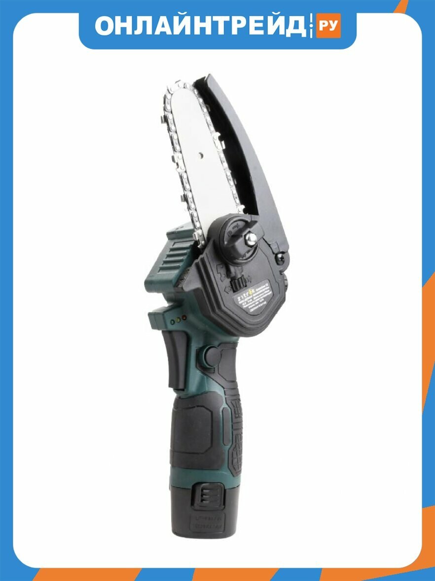Пила цепная аккумуляторная Zitrek GreenSaw 12 (12В, 2.0Ач Li-ion, ЗУ) 085-4448