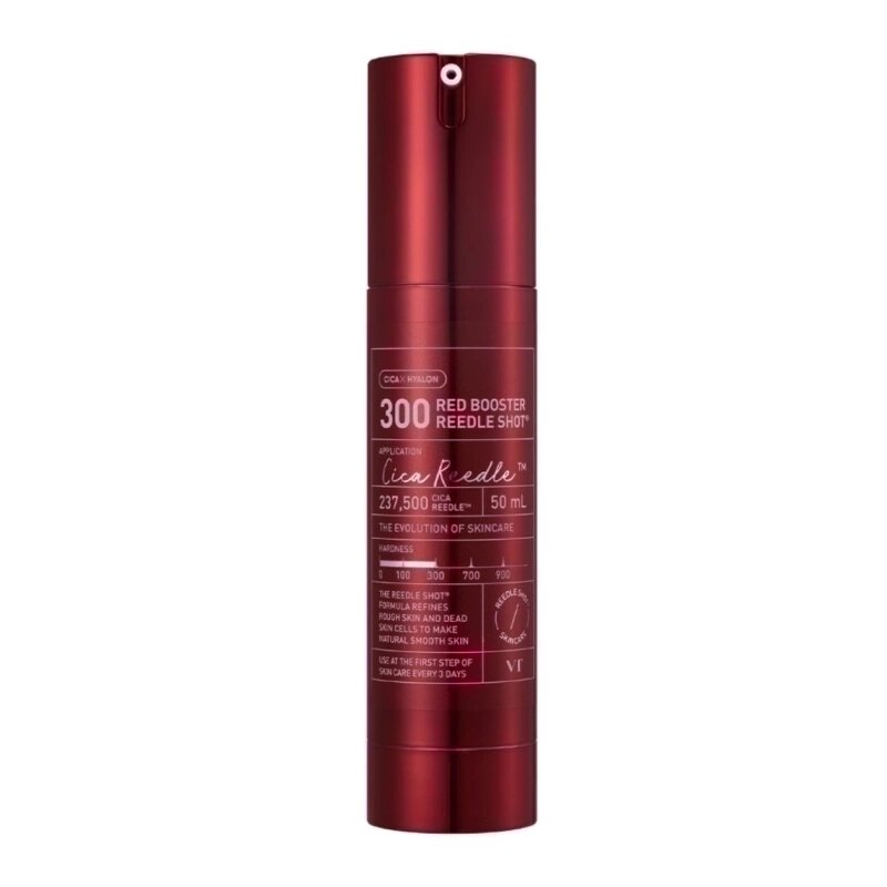VT Cosmetics Red Booster Reedle Shot 300 Сыворотка со спикулами и экстрактом крови дракона