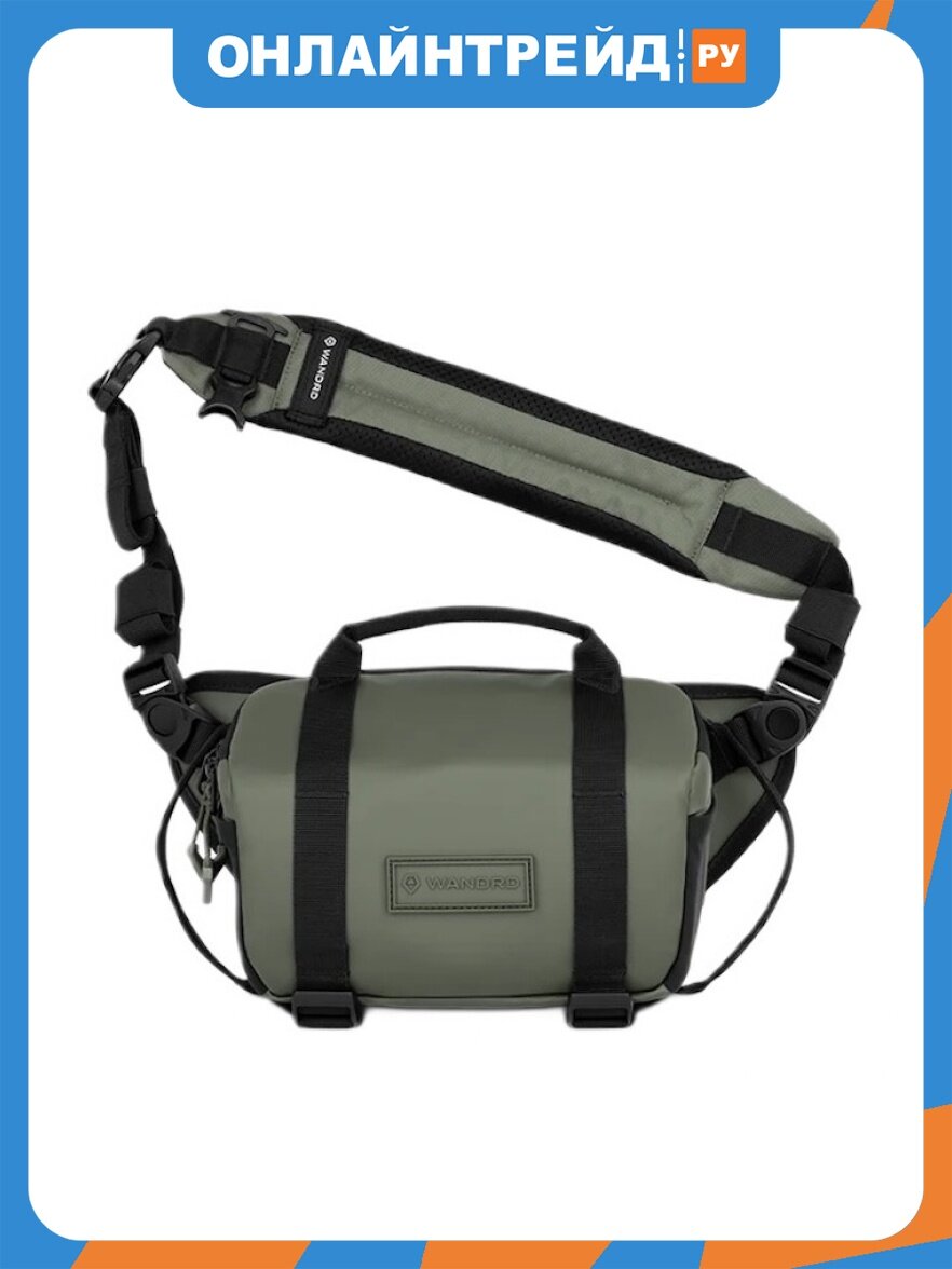 Сумка Wandrd ROGUE Sling 4L V2, зеленый, 4 л.