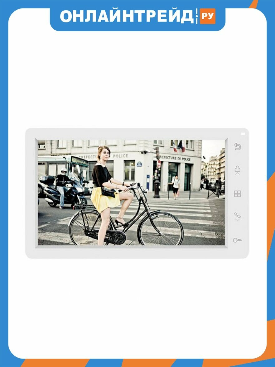 TANTOS Монитор видеодомофона Tantos Amelie (White) HD SE