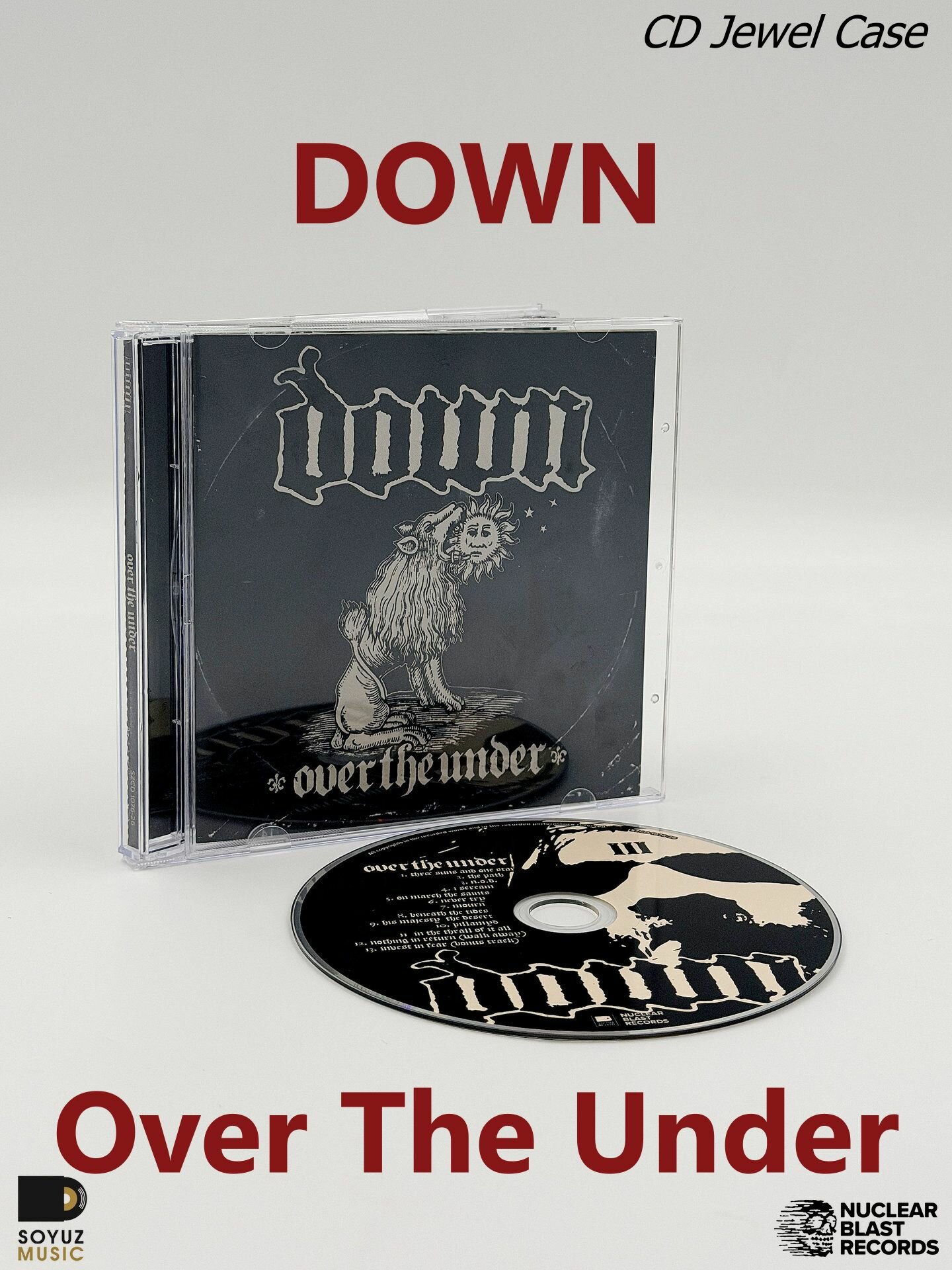 Down. Over The Under (CD Jewel Case/Компакт-диск)