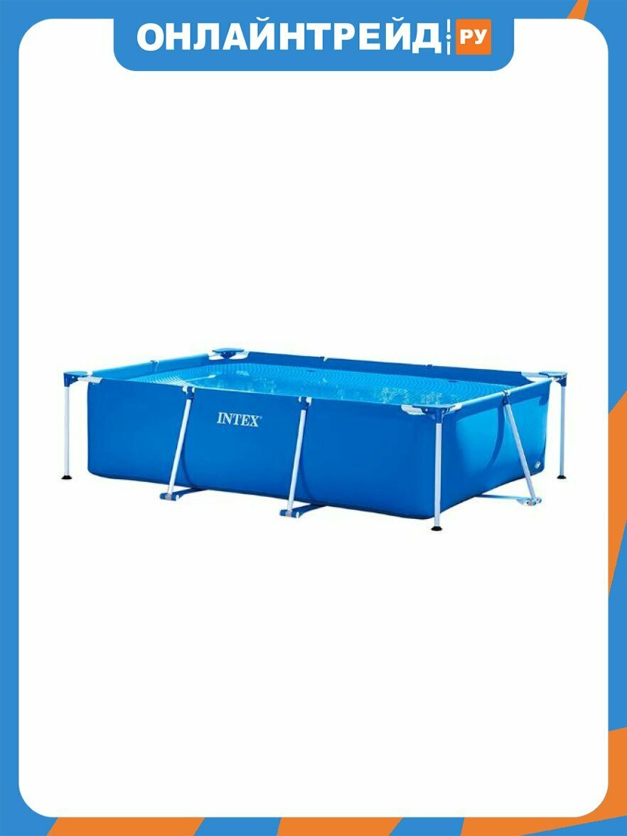 Бассейн Intex Rectangular frame каркасный 260х160х65см, 28271