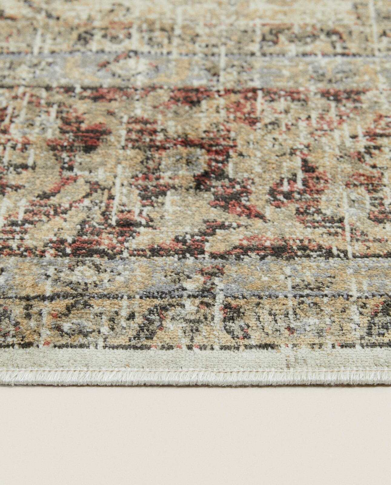 Ковер ZARA HOME прямоугольный с эффектом винтаж, серый, 200x300 см 1328/029/802-79