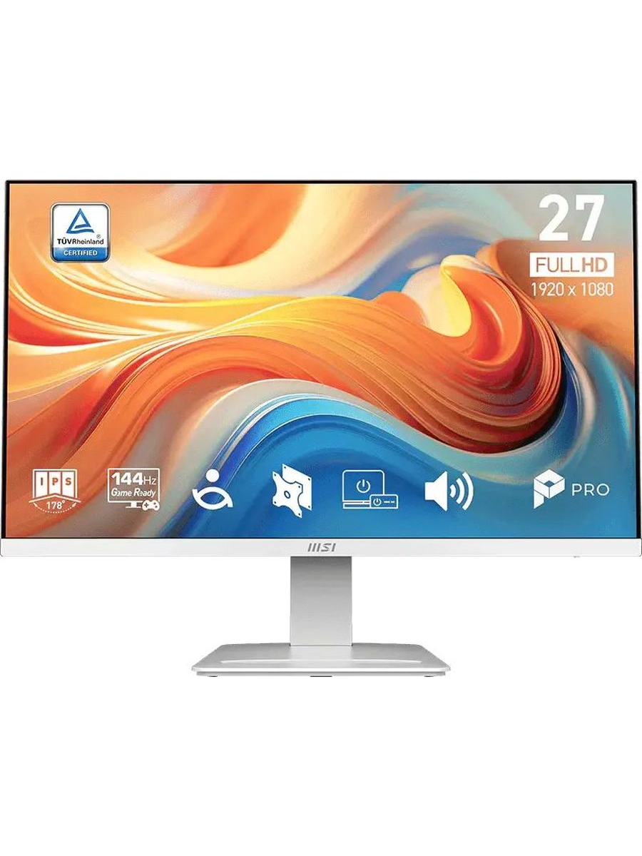 27 Монитор MSI Pro MP273W E14A 27 IPS 144 Гц 1xHDMI 1xDP