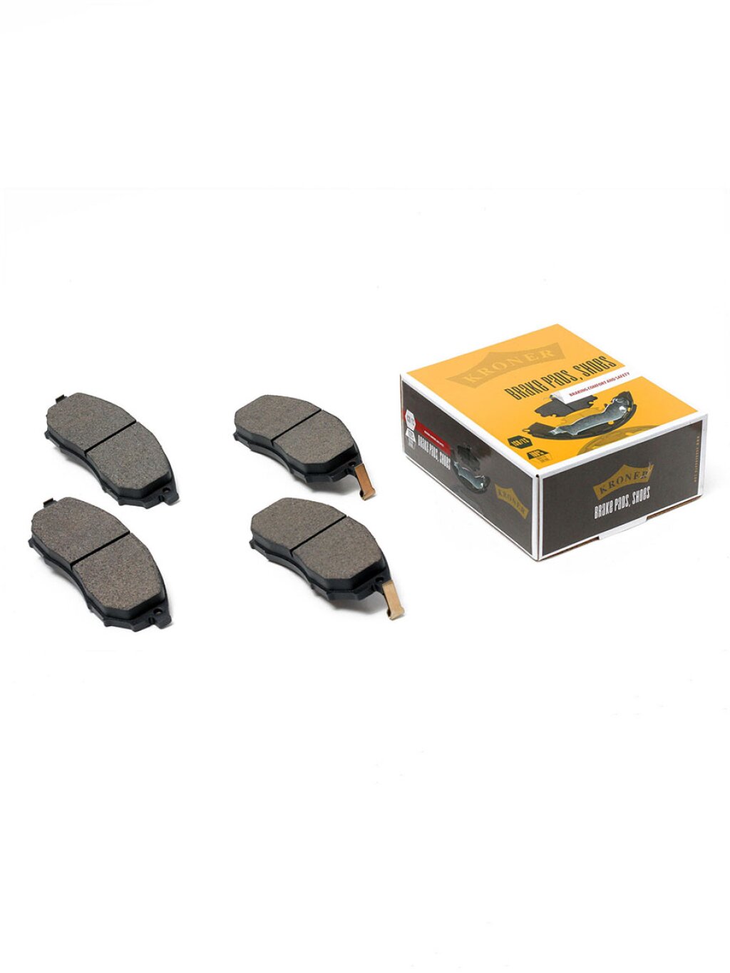 Колодки тормозные дисковые передние KRONER K002082