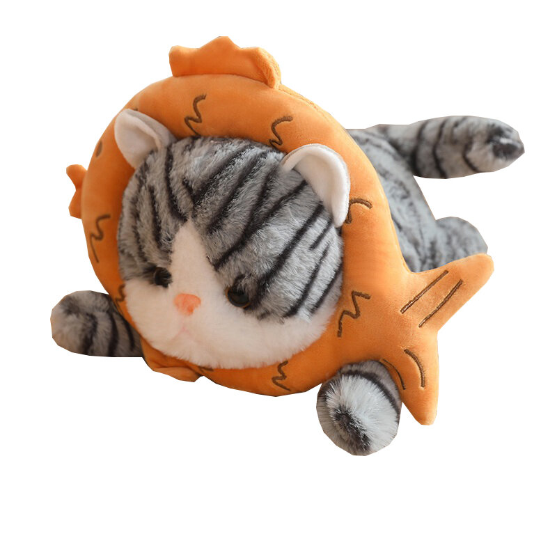Плюшевая игрушка унисекс LELEYU Трансформирующаяся кошка, 30CM EU