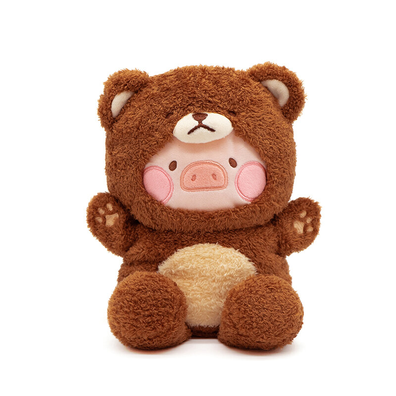 Игрушка плюшевая унисекс TOYZERO+ Lulu Piggy Costume, Hand Puppet (Piggy Bear), 8x4x10 см