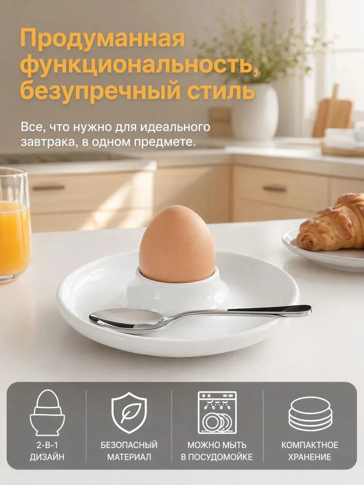 Подставка для яиц, 2 предм.