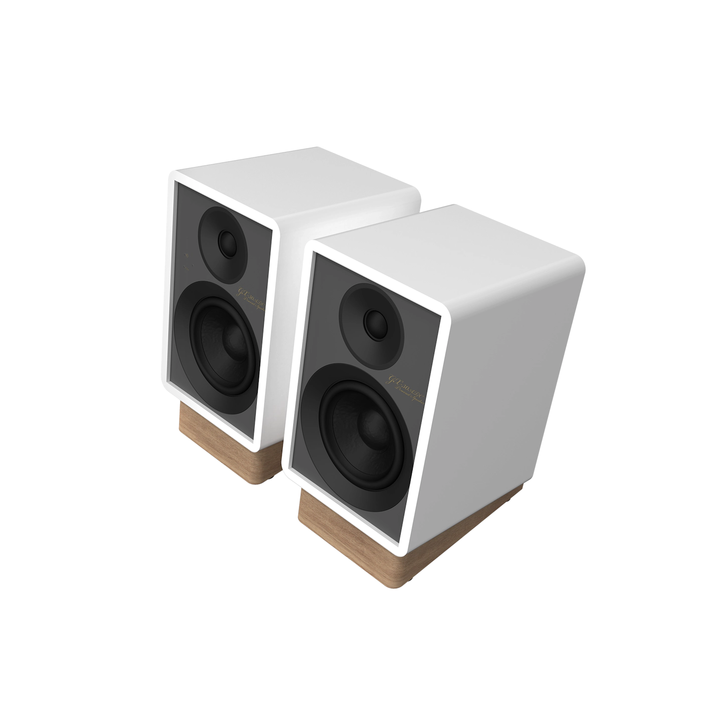 Акустическая система Onkyo GX-30ARC, полочная, активная, белая — фото 1
