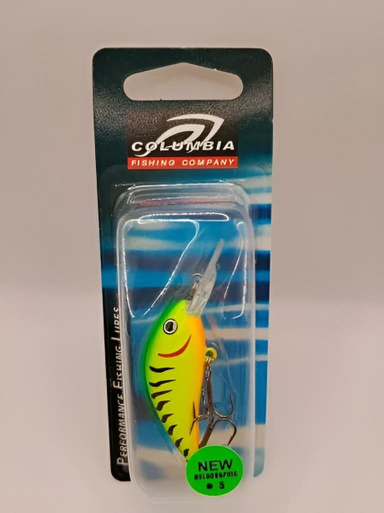 Воблер COLUMBIA fishing company: плавающий крэнк, 40мм, 3гр, заглубление 1,5-2м