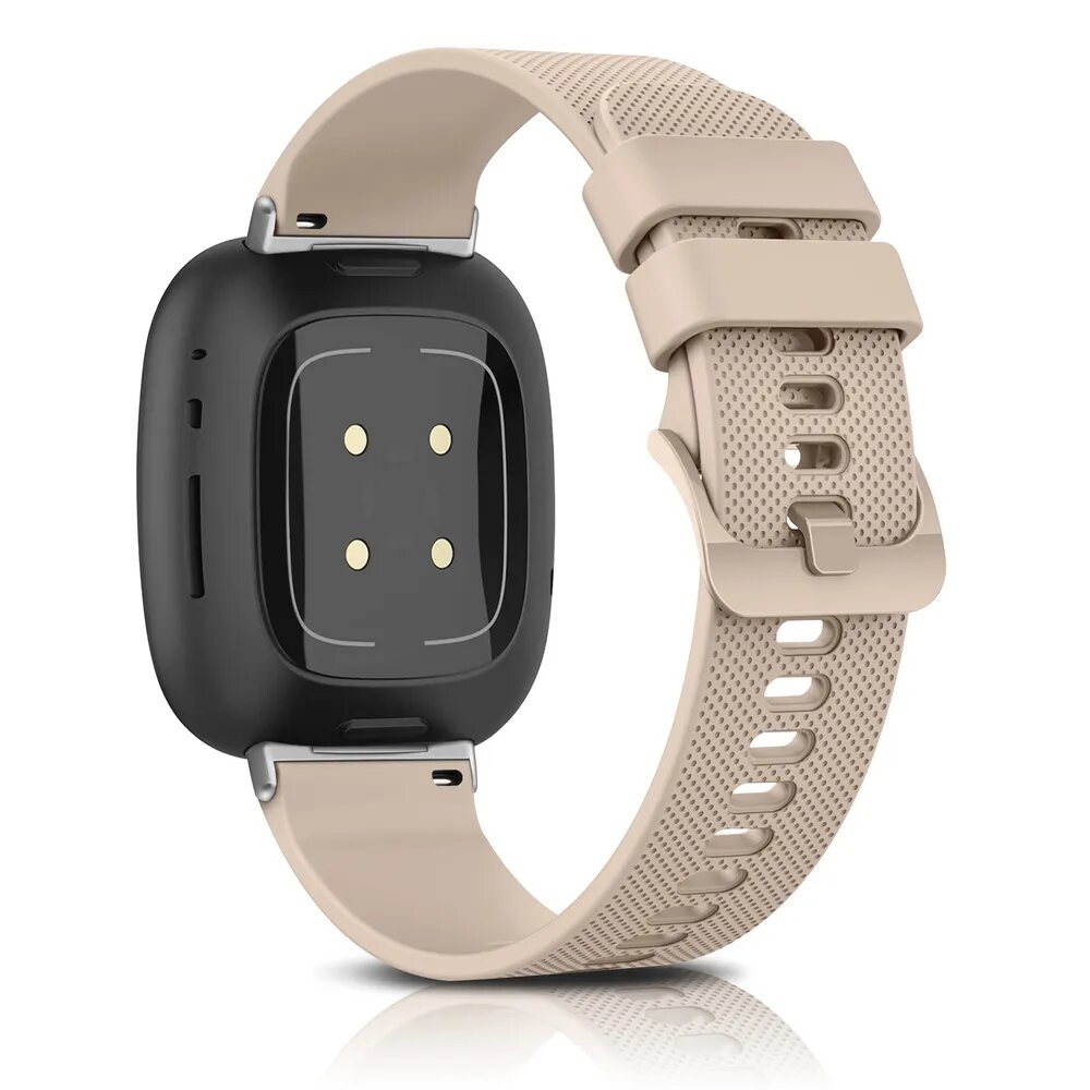 Силиконовый ремешок для Fitbit Versa 3 Versa 4, спортивный браслет для Fitbit Sense/Sense 2, аксессуары для смарт-часов