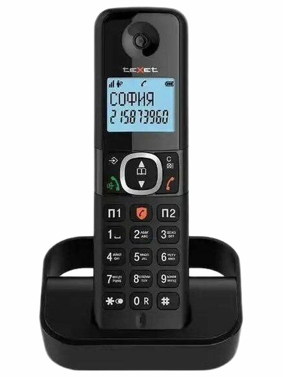 Радиотелефон Texet TX-D5605A черный