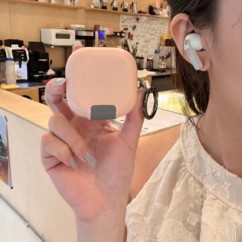 Противоударный чехол Sand Stone для Samsung Galaxy Buds 4 Pro/Buds for buds4 pro case, Розовый, pink