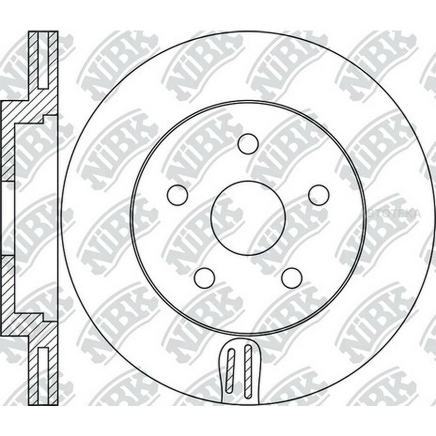 Диск тормозной NiBK RN1837 NIBK RN1837 FORD FOCUS II (DA_, HCP, DP) 2.5 ST 225 л. с. 2005 - 2012 FOCUS III 2.0 ST 250 л. с. 2012 - 2017 FOCUS III Turnier 2.0 ST 250 л. с. 2012 - 2020 KUG.