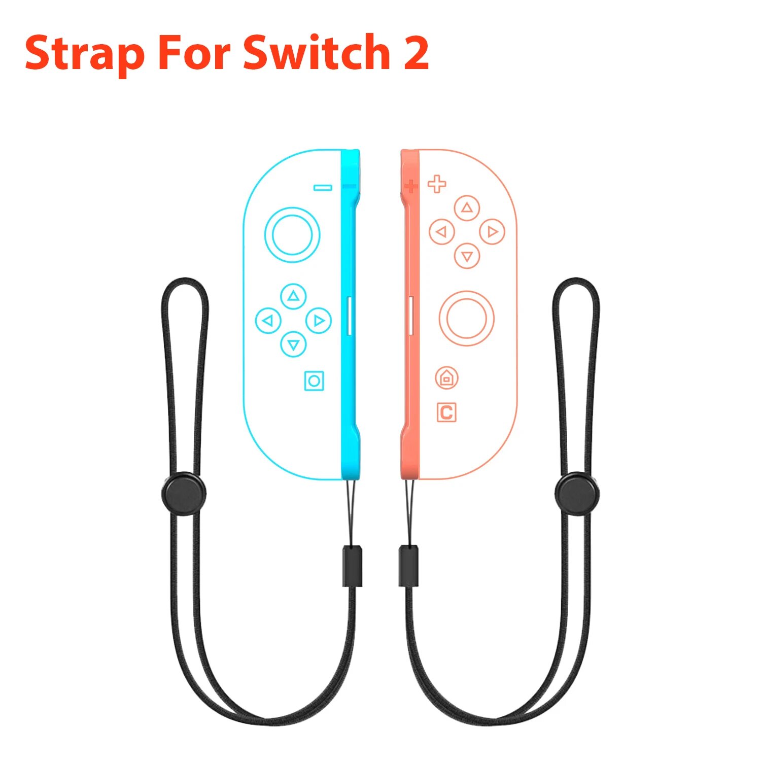 2 шт. Ремешки для Joy-Con Nintendo Switch — фото 1