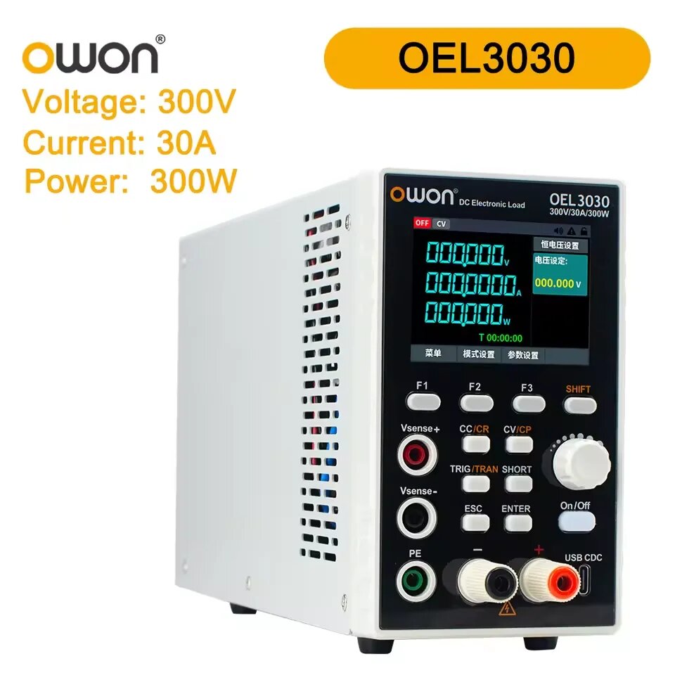 OWON OEL3030 Электронная нагрузка 300V/30A