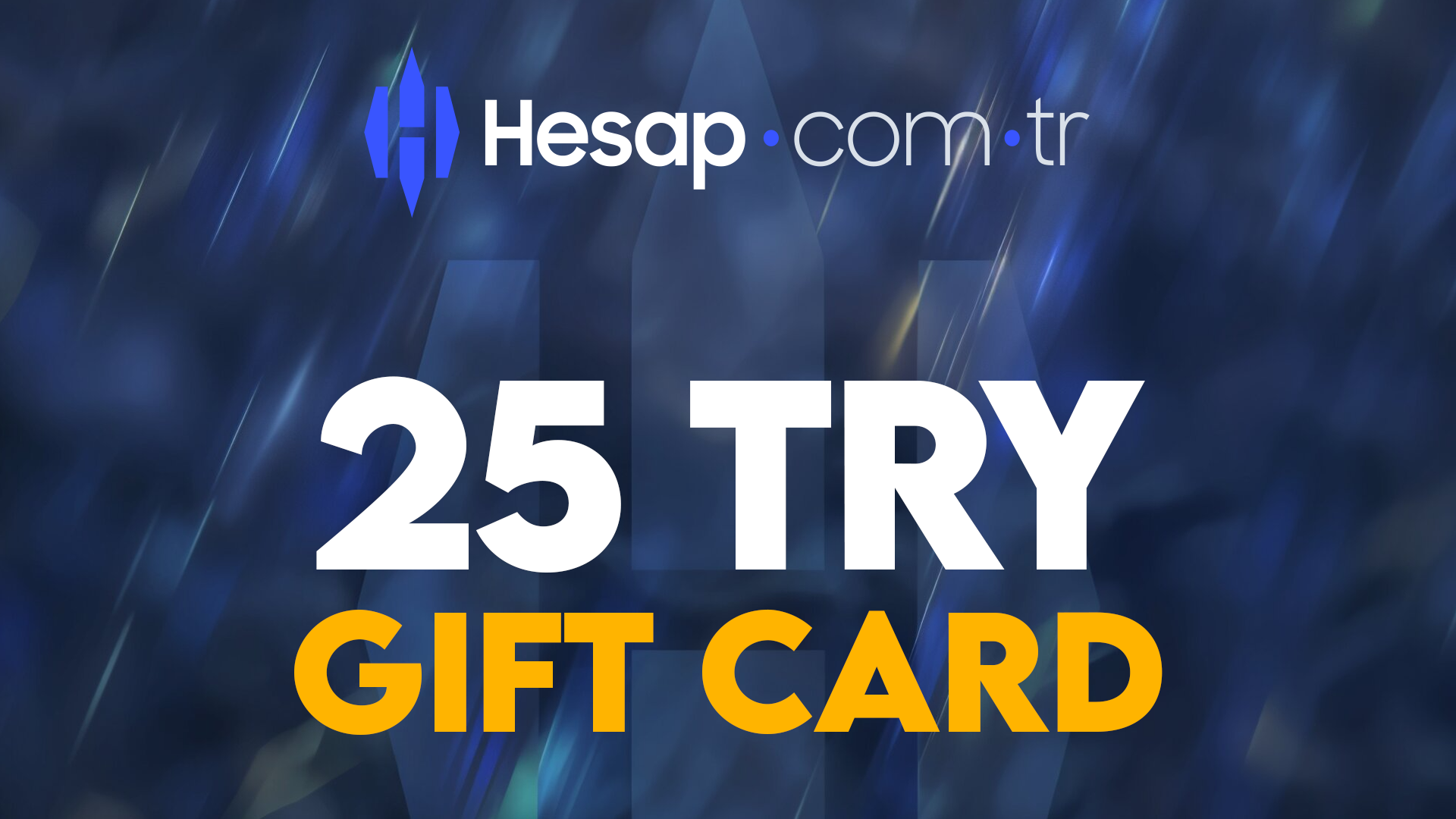 Hesap com TRY 25 Подарочная карта • для России • цифровой ключ
