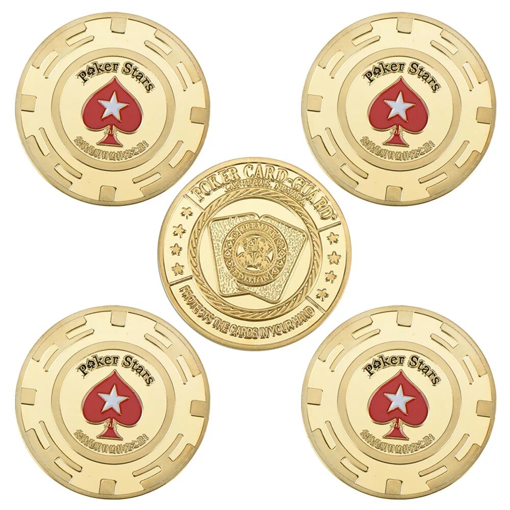 Коллекционные монеты Poker Star Protection