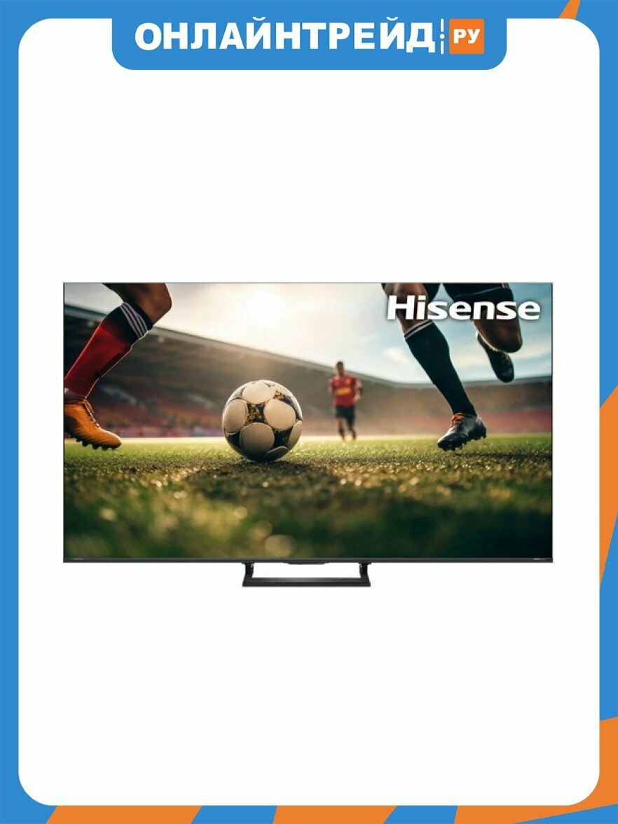 Телевизор Hisense 65U7S, QLED, 4K Ultra HD, титановый