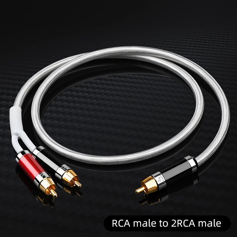 ATAUDIO Удлинительный кабель RCA 2RCA rca to 2rca, 0,75 м