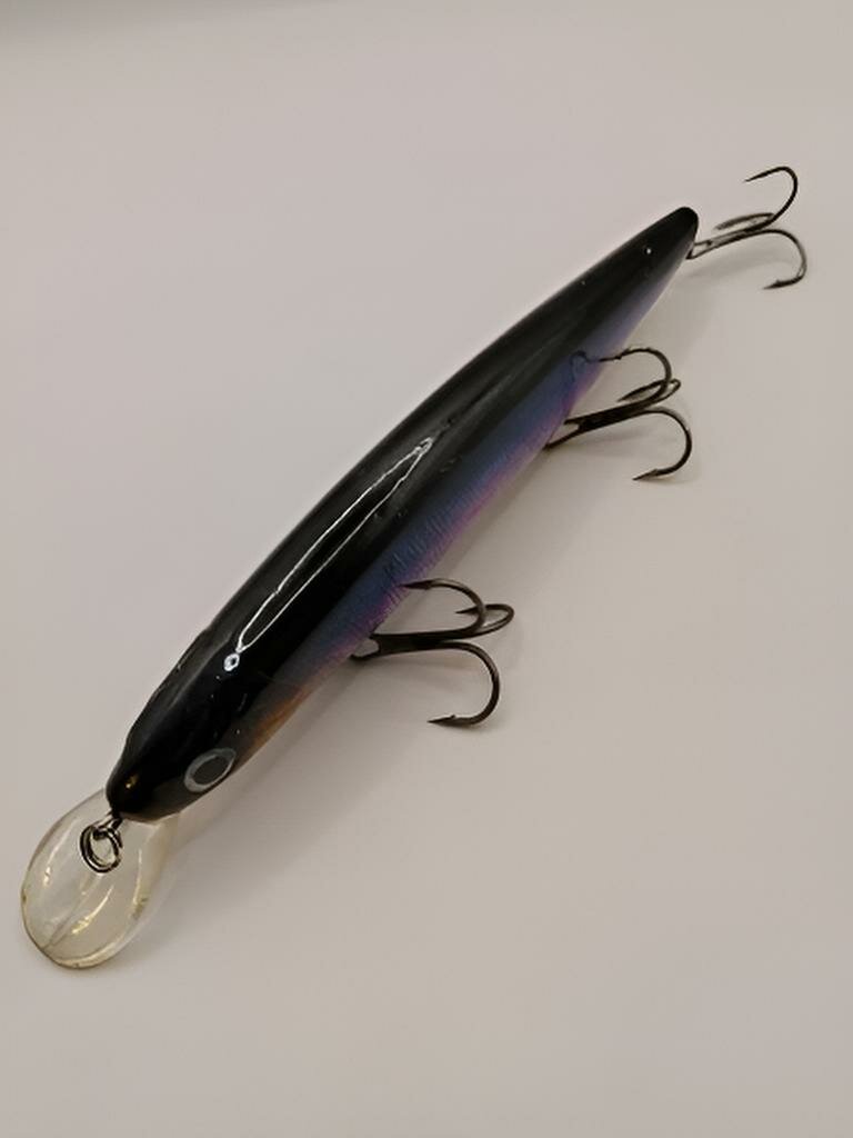 Воблер Yo-Zuri 130mm 25g long minnow, suspending, заглубление 1.0-2.0м