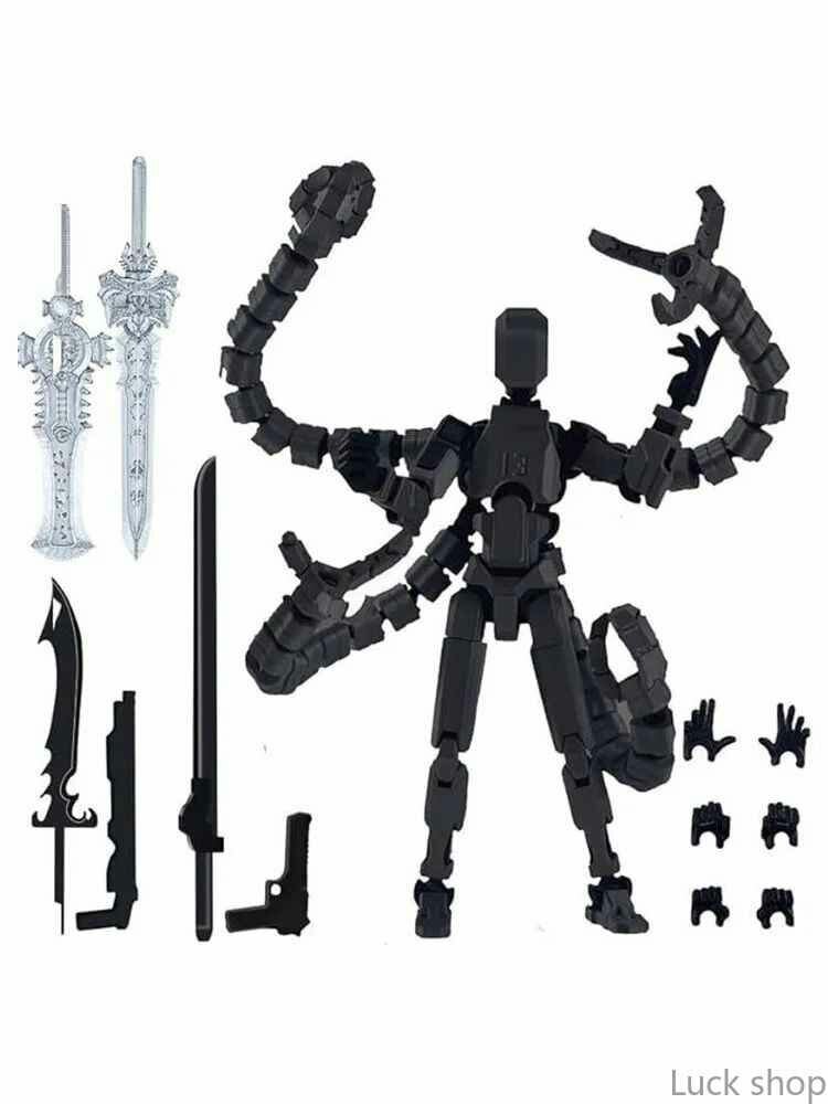 Подвижная сборная фигурка "Dummy 13"/3D-печатные фигурки