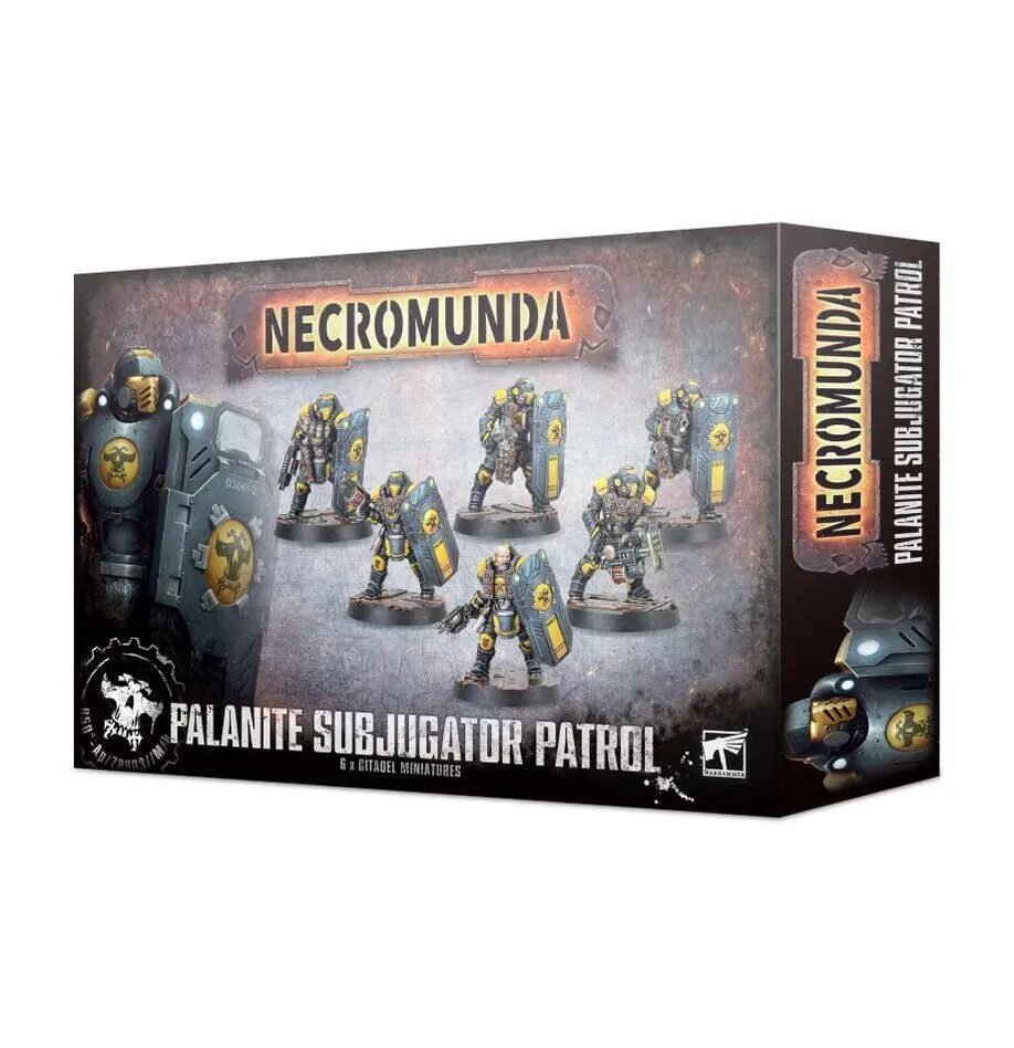 Warhammer 40000 миниатюры - NECROMUNDA: PALANITE SUBJUGATOR PATROL