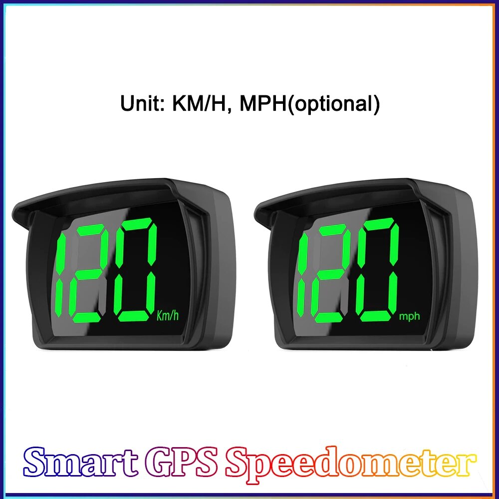 ZMFJH умный цифровой GPS-спидометр Y03 автомобильный датчик скорости с двойными чипами Beidou KMH