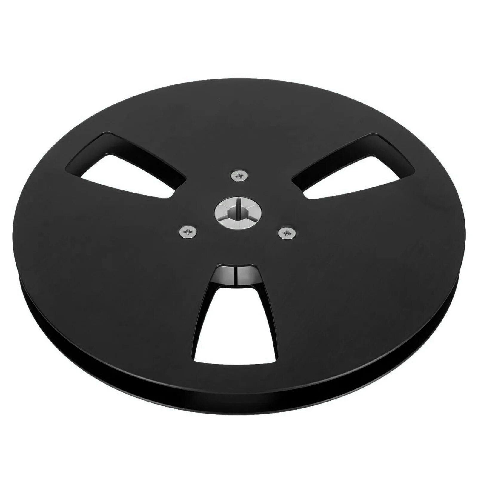 Пустой катушка для магнитофона из алюминия 7 дюймов Черный, Black