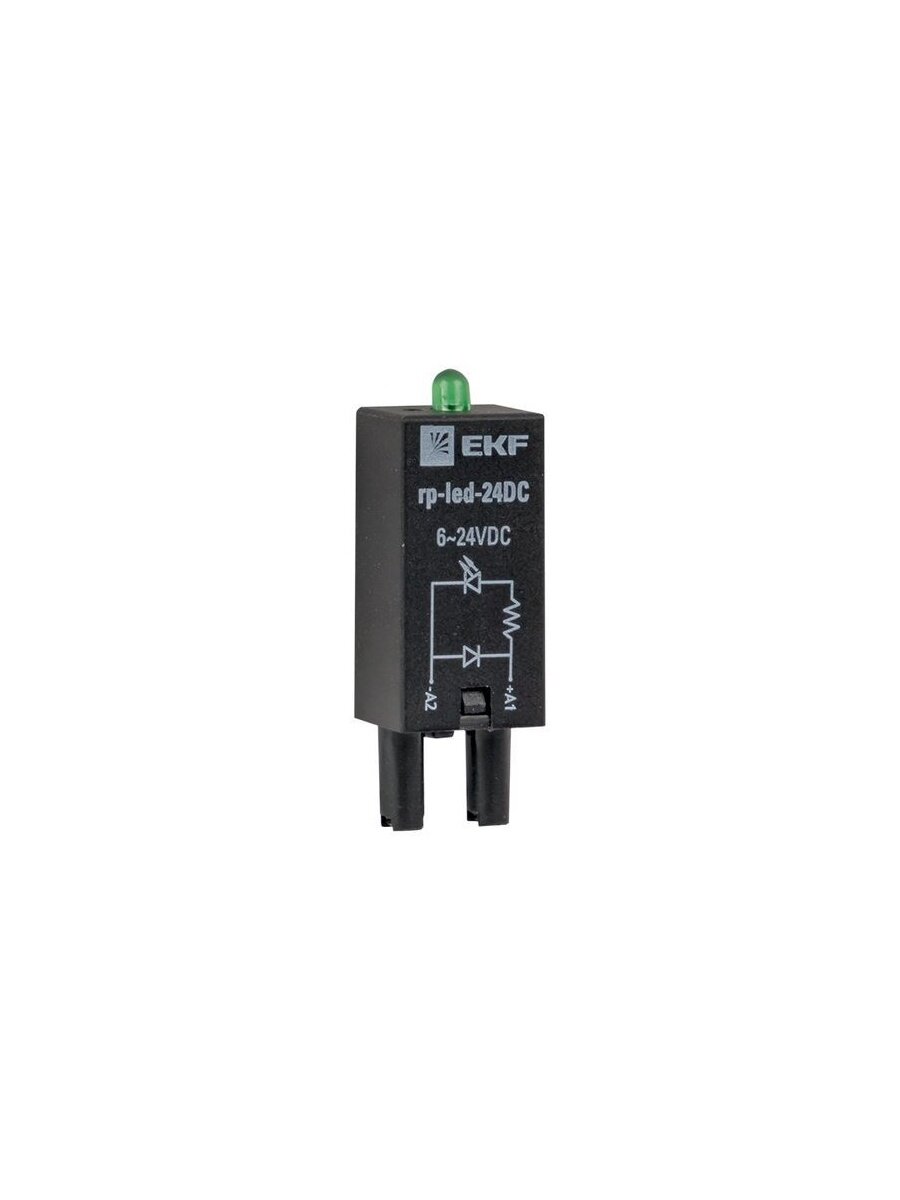 Модуль светодиодный 24 VDC для промежуточных реле RP AVERES EKF rp-led-24DC