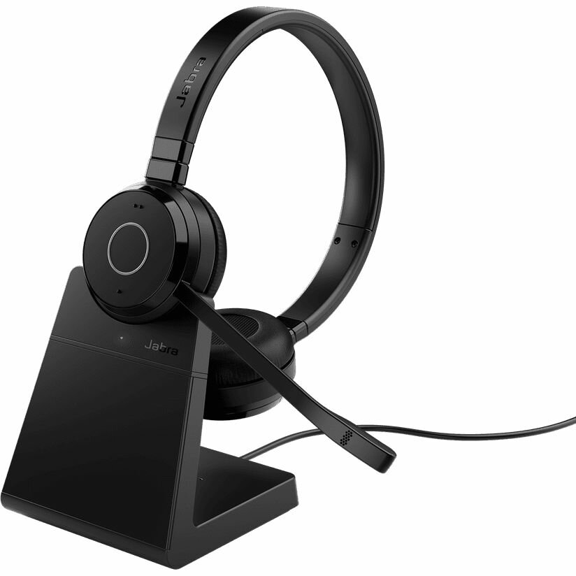 Гарнитура Jabra Evolve 65 TE чёрный, беспроводная, Bluetooth, до 16 ч