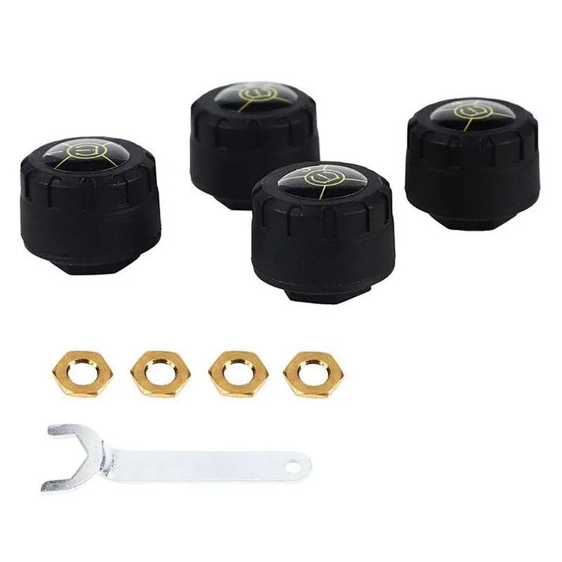 4 Внешних Датчика TPMS для Мотоцикла Bluetooth 5.1 Android/IOS
