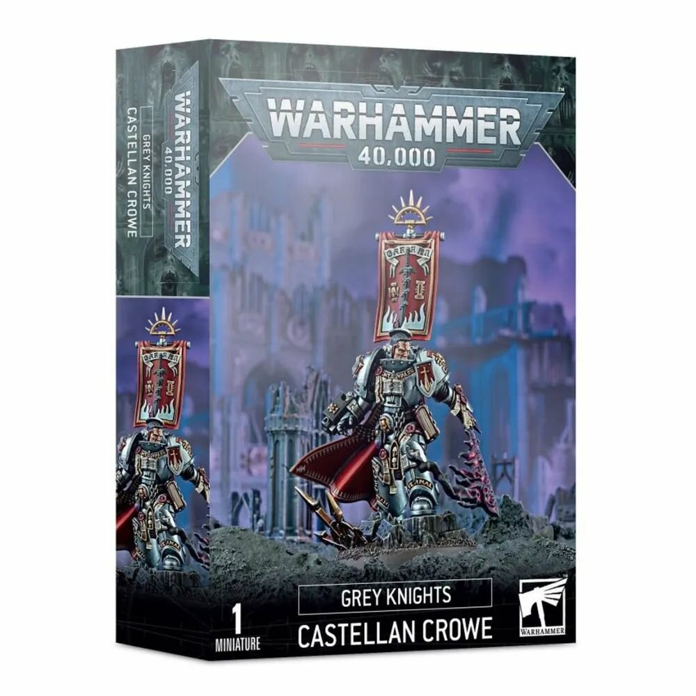 Warhammer 40K - GREY KNIGHTS CASTELLAN CROWE миниатюры