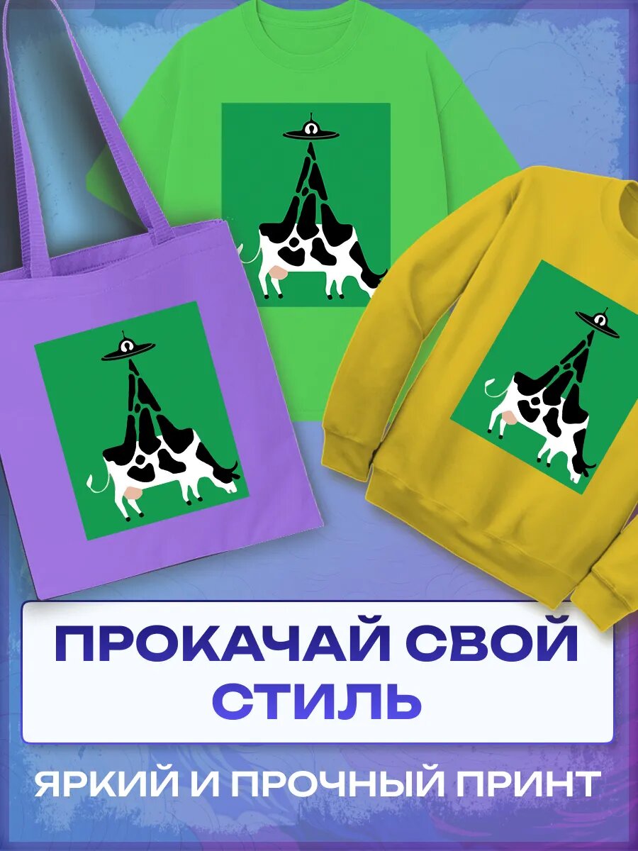Термонаклейка cow — фото 1