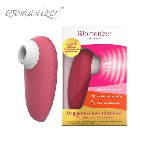 Womanizer Бесконтактный клиторальный стимулятор Mini Red Wine