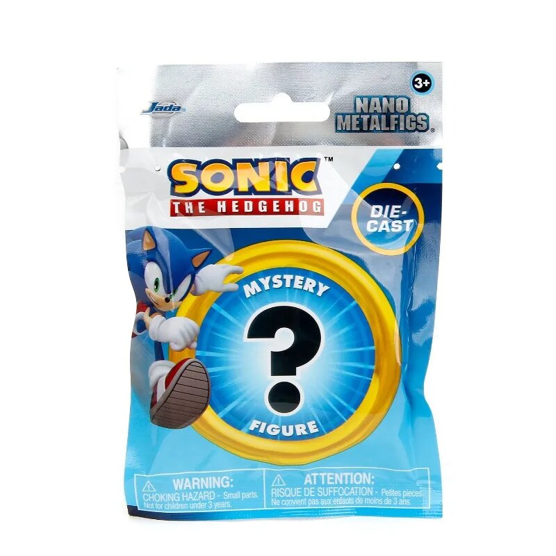 Коллекция Jada Sonic The Hedgehog - Нано-металлические Фигурки Nellz, Shadow, Amy, Ruzzle