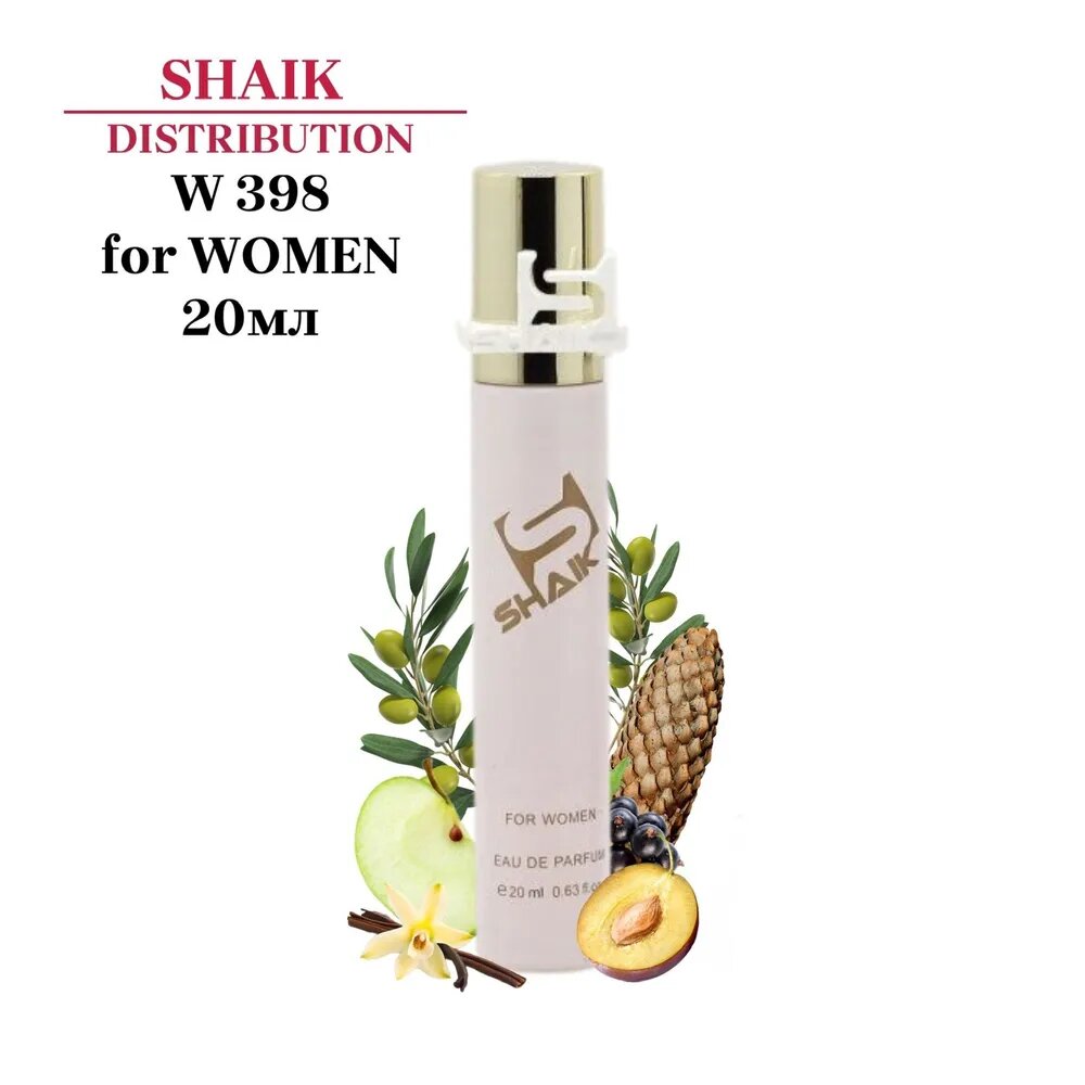 SHAIK PARIS W 398 Woody Aromatic Парфюмерная вода 20мл Женская