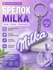Брелок, 20 шт., фиолетовый/белый