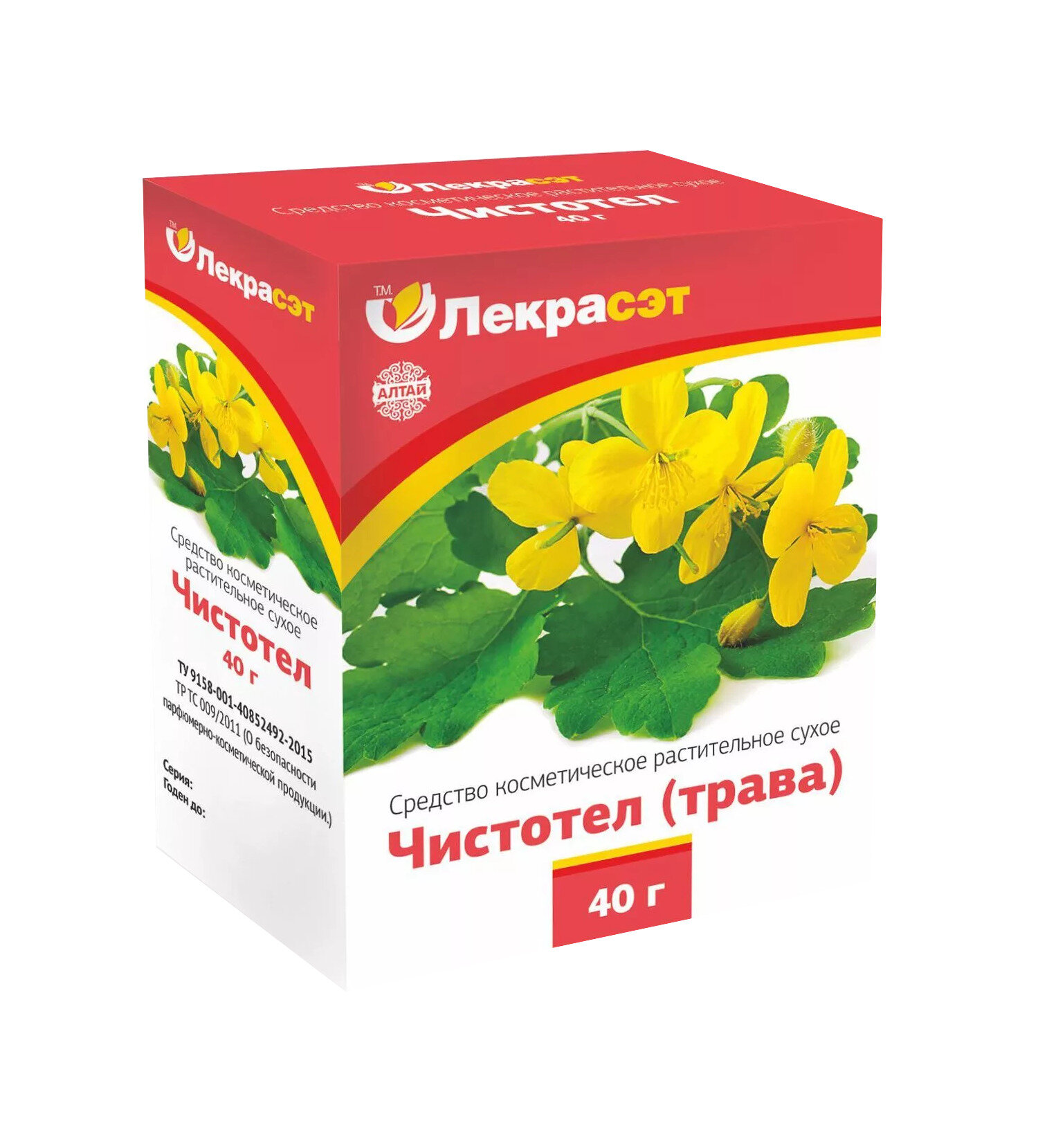 Чистотел трава, 40 гр. (Лекра-СЭТ)