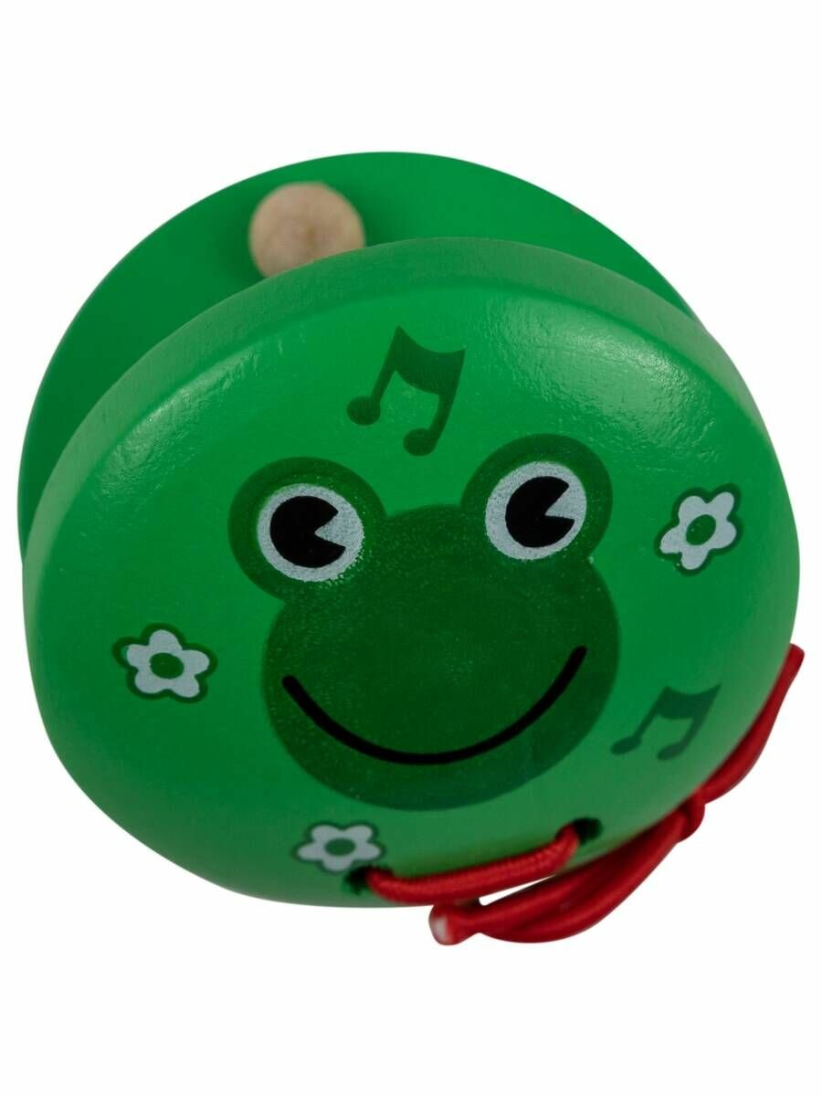 Кастаньеты деревянные BEE DF303 FROG