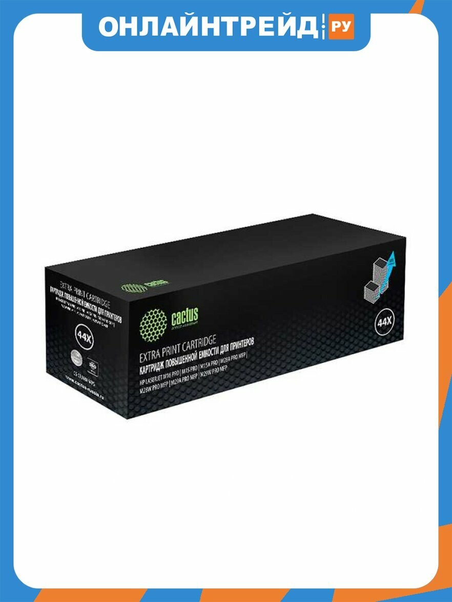 Картридж лазерный Cactus CS-CF244X черный (2200 стр.) для HP LJ M15 Pro/ M16 Pro/M28w Pro MFP